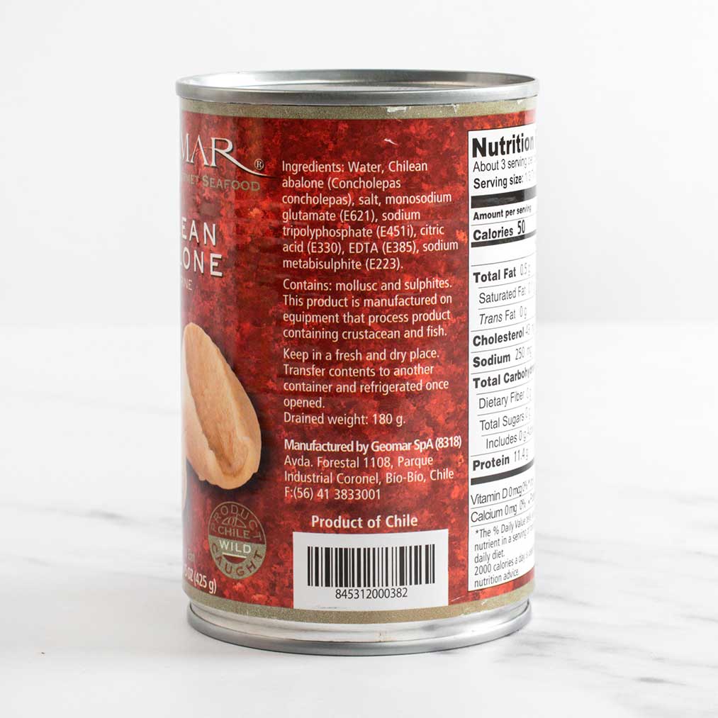 Abalone (Locos) in Brine / Geomar / Shellfish – igourmet