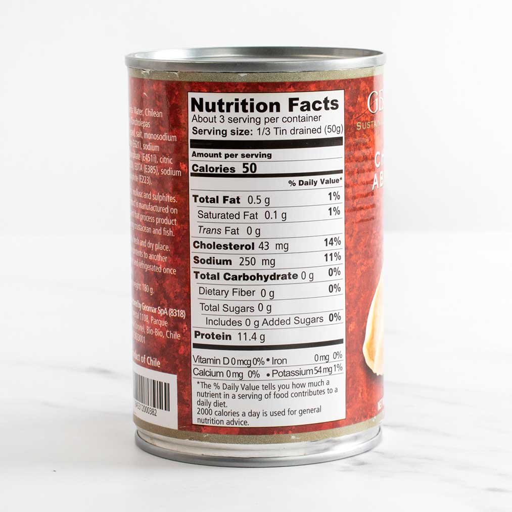 Abalone (Locos) in Brine / Geomar / Shellfish – igourmet