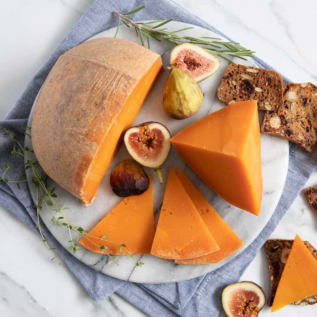 Aged Mimolette 12 Month/Cut & Wrapped by igourmet/Cheese