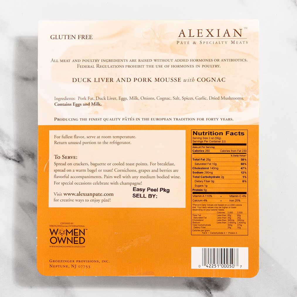 Duck Liver and Pork Mousse with Cognac – igourmet