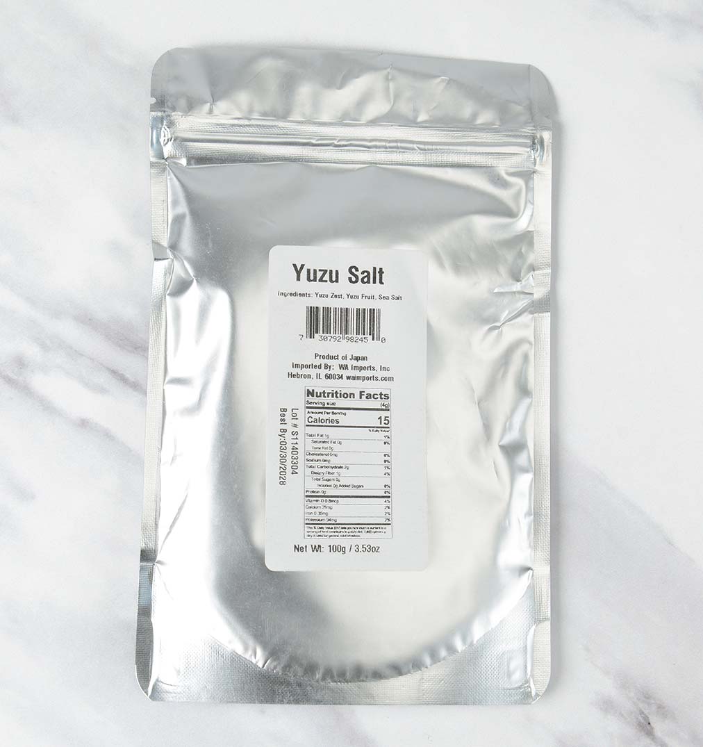 Yuzu Fine Snow Salt/Santaka Spice/Rubs, Spices & Seasonings – igourmet