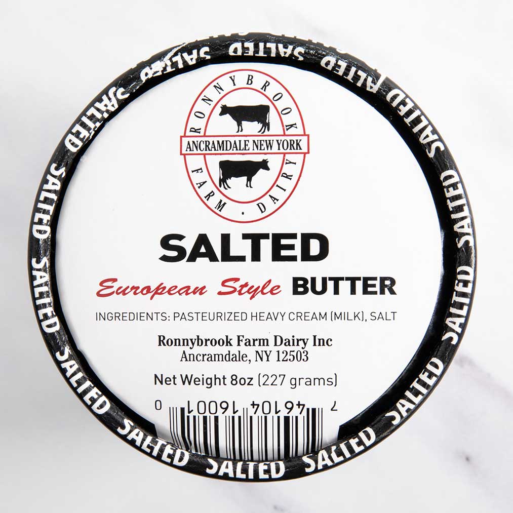 Salted Butter/Ronnybrook Farm/Butter & Dairy – igourmet