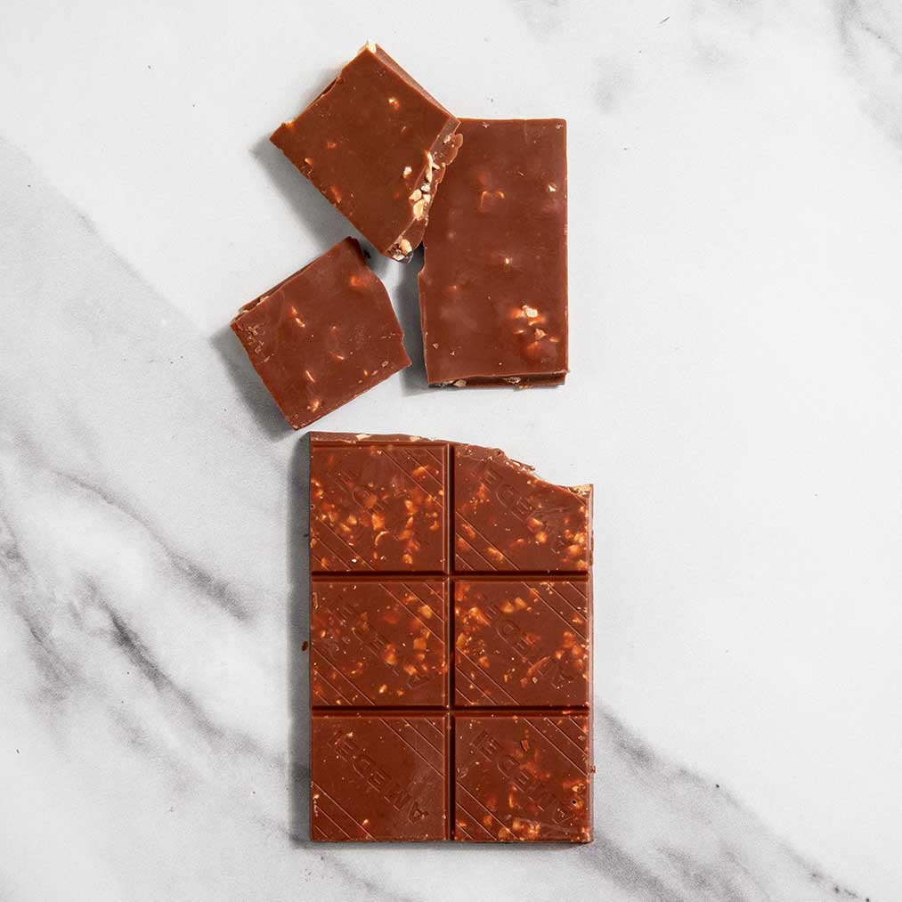 Toscano Nocciola - Milk Chocolate Bar with IGP Piemonte Hazelnuts ...