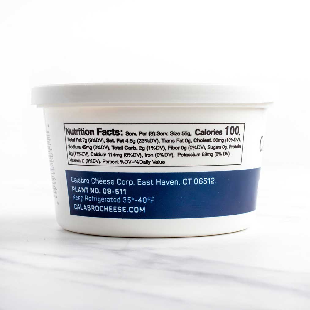 Whole Milk Ricotta Cheese/Calabro/Cheese – igourmet