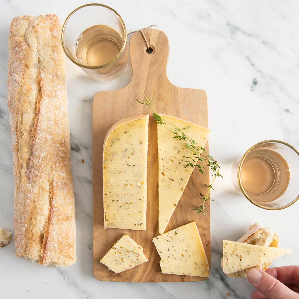 Artikaas Hay There Gouda Cheese with Lavender & Thyme/Cut & Wrapped by ...
