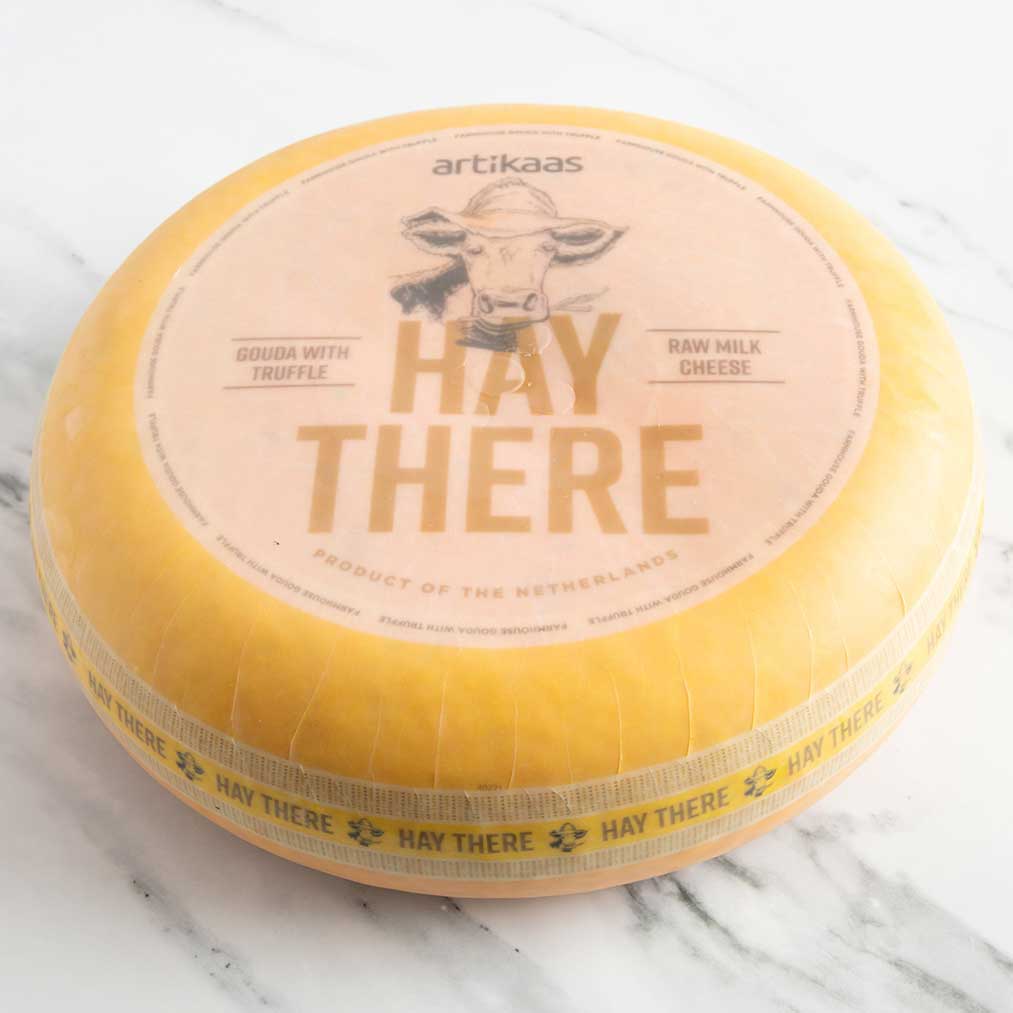 Artikaas Hay There Gouda Cheese with Truffles / Cut & Wrapped by ...