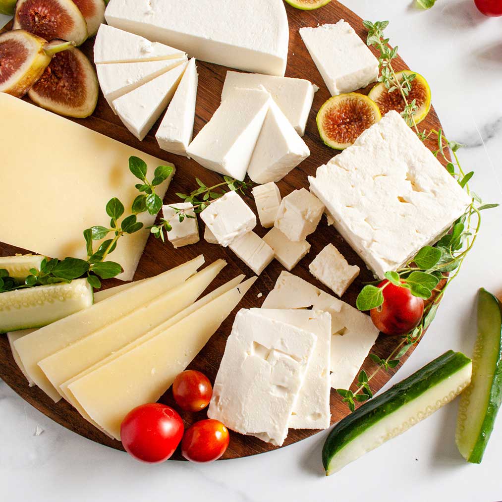 Authentic Barrel-Aged Feta Cheese DOP/Cut & Wrapped by igourmet/Cheese