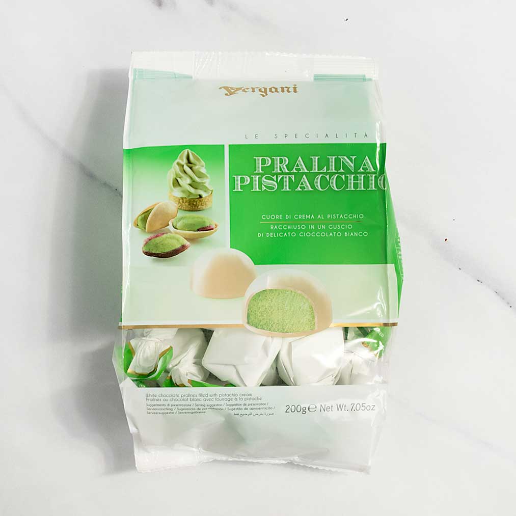 White Chocolate Pralines filled with Pistachio Ganache – igourmet