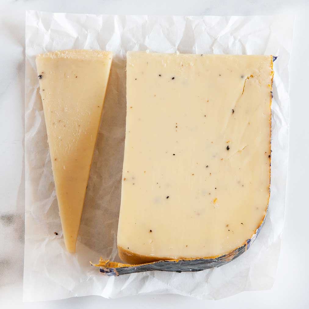 Truffle Noire Gouda Cheese/Cut & Wrapped by igourmet/Cheese