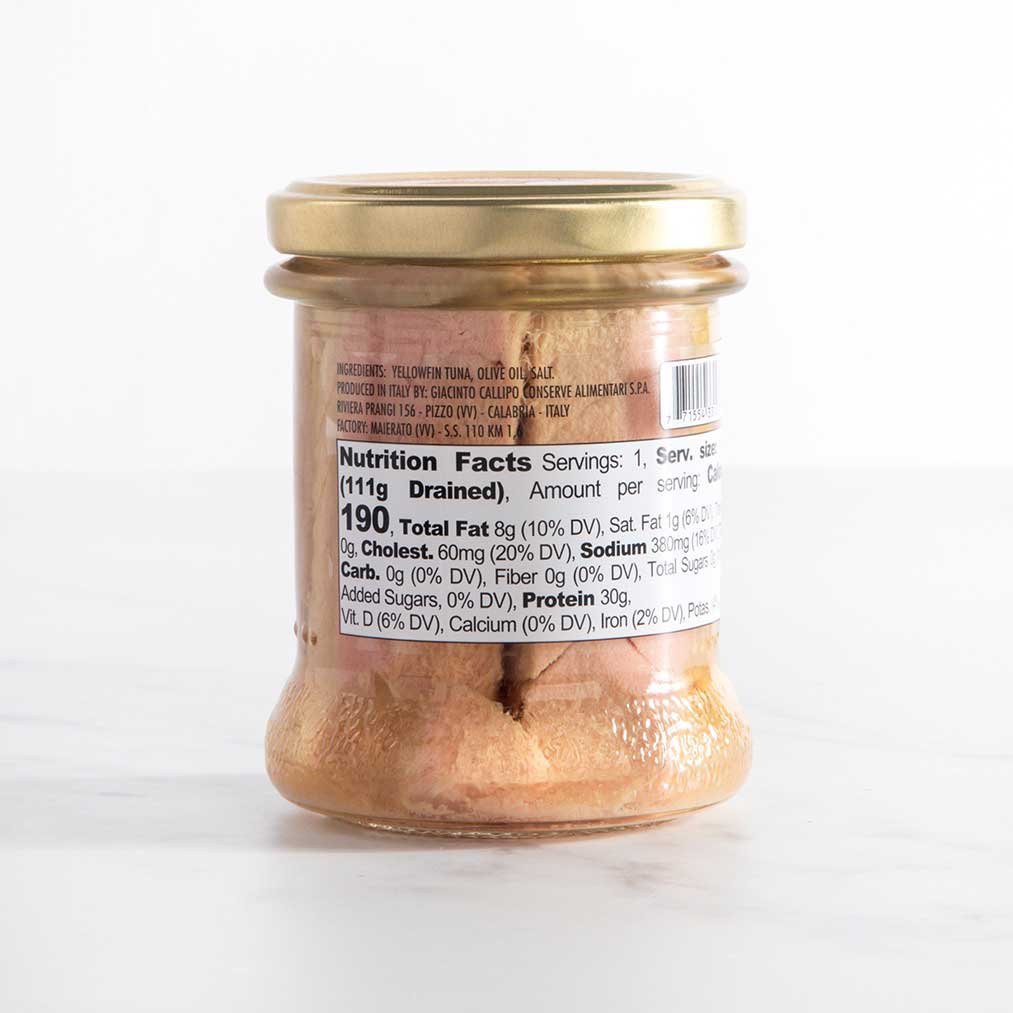 igourmet - Italian Yellowfin Tuna Fillets in Olive Oil