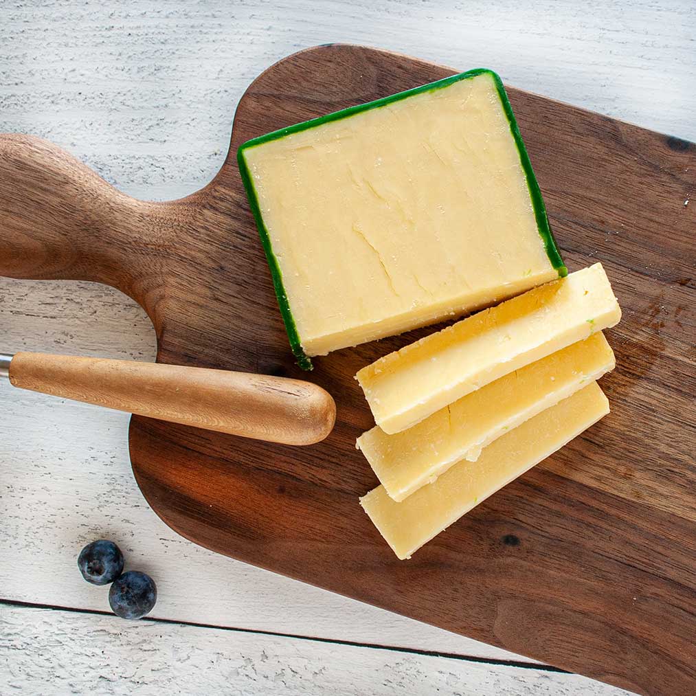 igourmet - Irish Green Wax Mature Cheddar Cheese