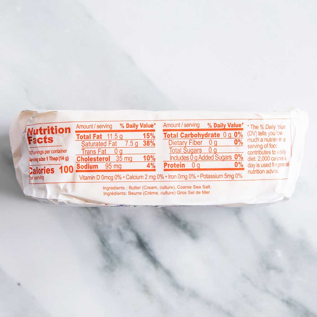 igourmet - Les Pres Sales Butter with Camargue Sea Salt, 8.8 oz (Multi ...