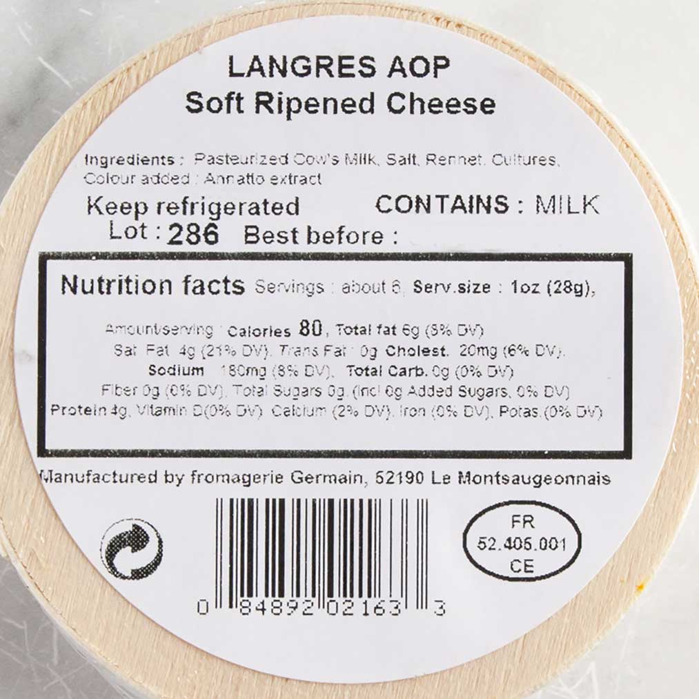 igourmet - Langres AOC Cheese