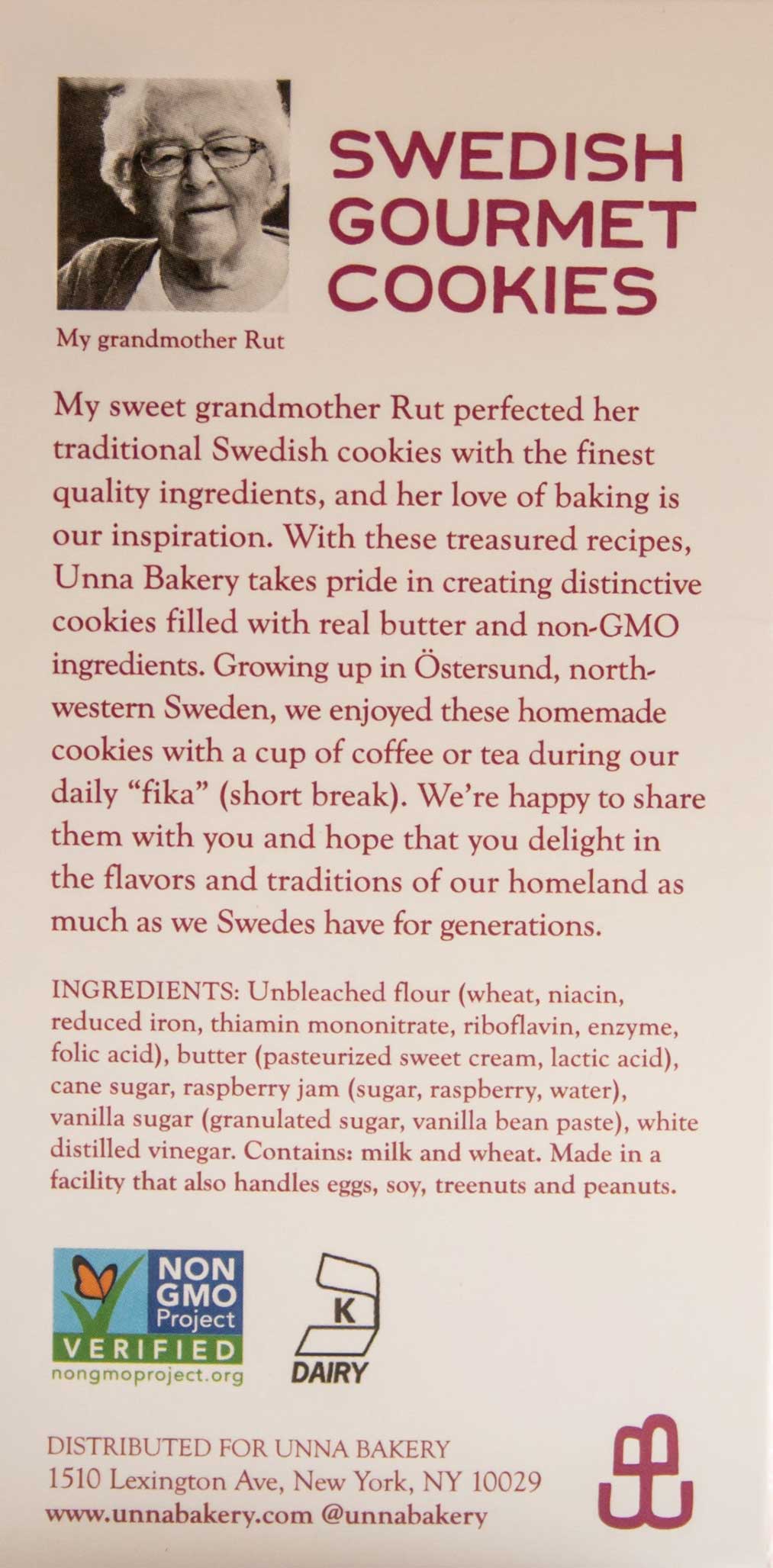 igourmet - Raspberry Cave Swedish Cookies