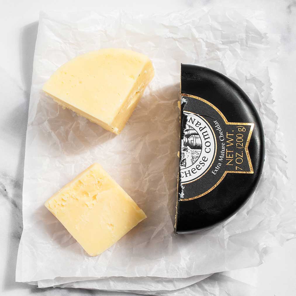 igourmet - Little Black Bomber Welsh Truckle Cheese - Mature Cheddar
