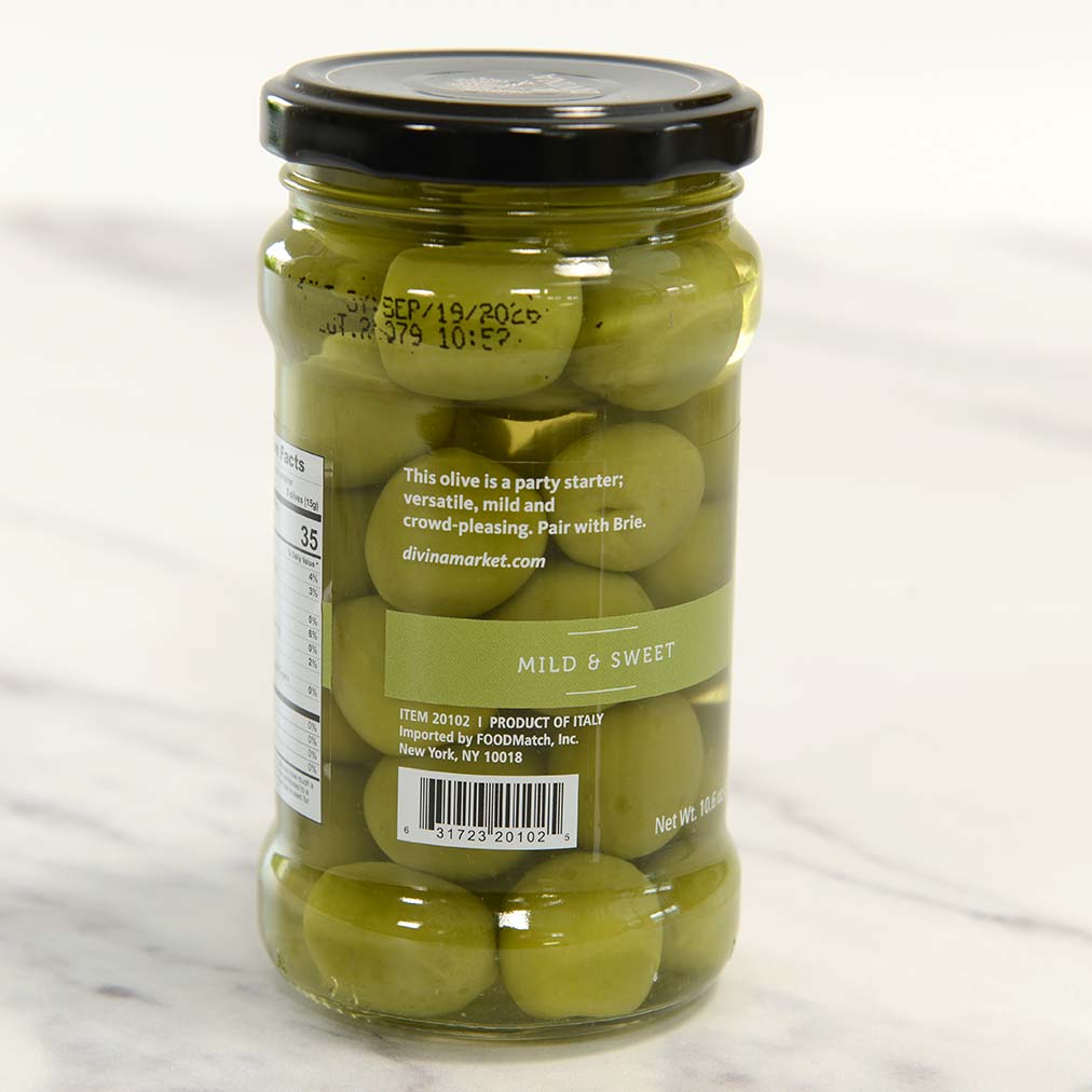 Divina Castelvetrano Olives – Buttery & Mild Green Olives | iGourmet