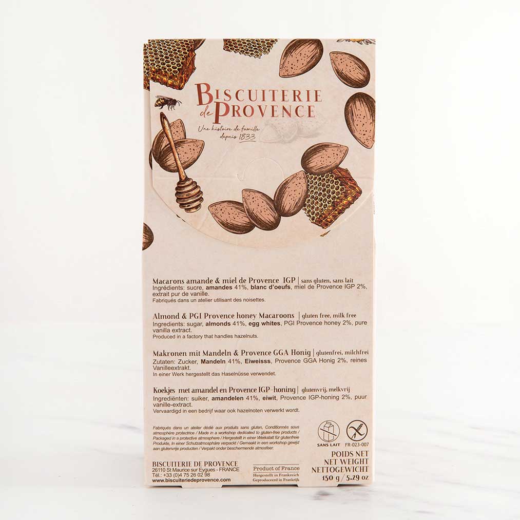 igourmet - Les Macarons with Almonds and Provence Honey IGP