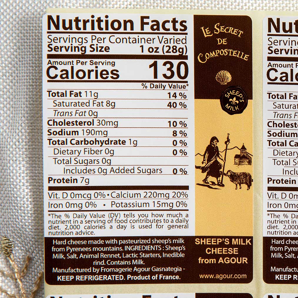 igourmet - Le Secret De Compostelle Basque Cheese