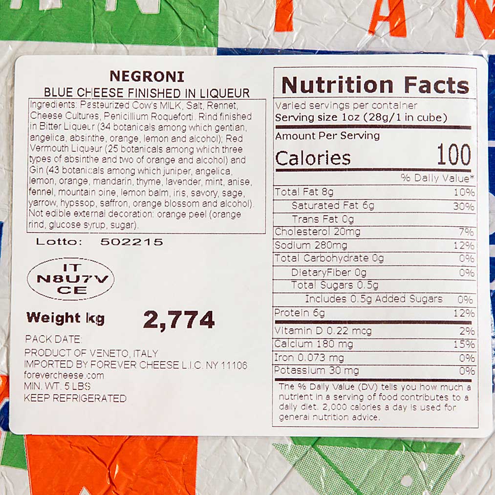 igourmet - Negroni Blue Cheese