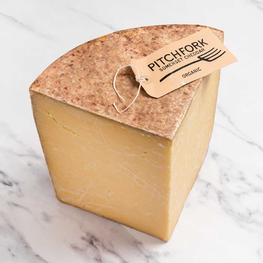 igourmet - Pitchfork Somerset Cloth Wrapped Cheddar Cheese