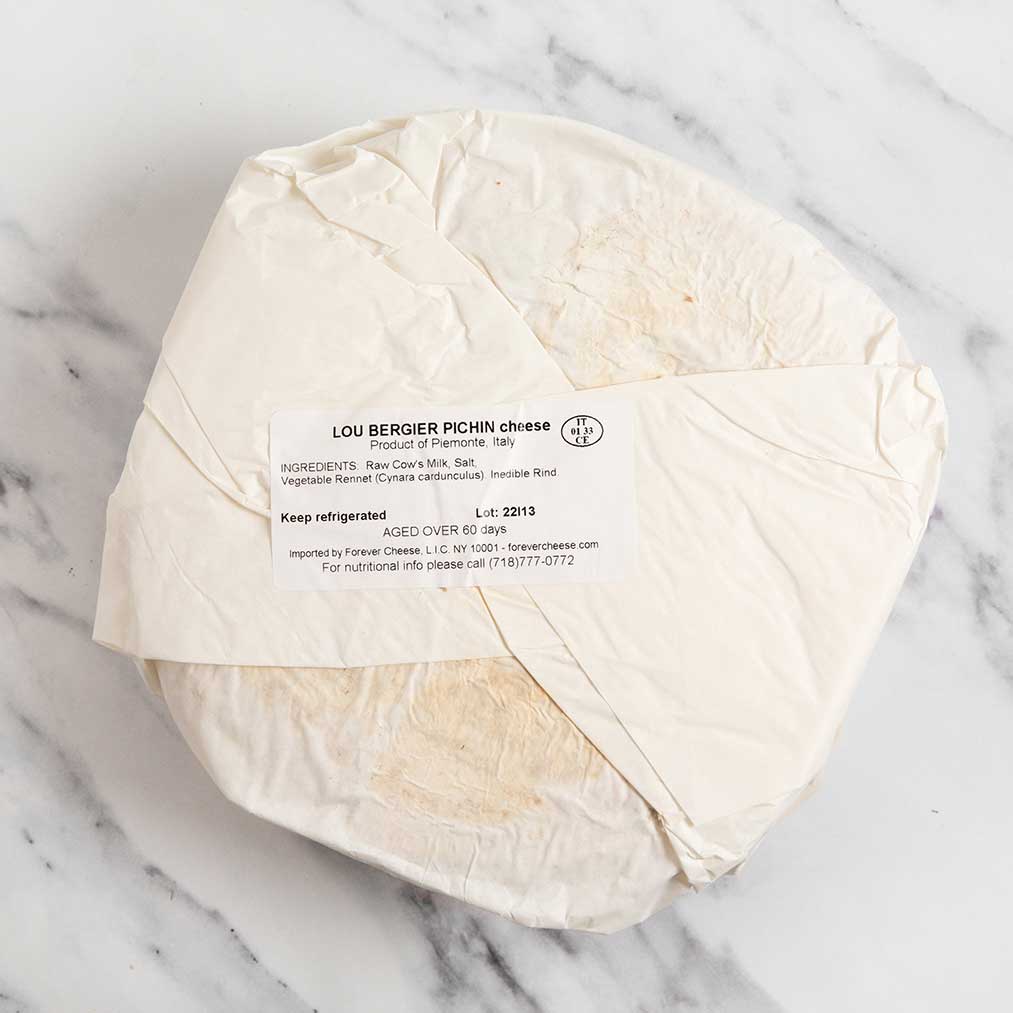 igourmet - Lou Bergier Pichin Raw Milk Toma Piemontese Cheese