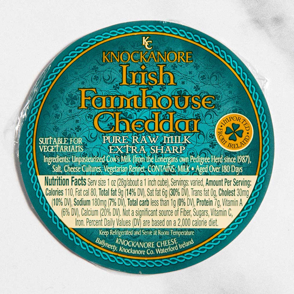 igourmet - Knockanore Irish Farmhouse Raw Milk Cheddar