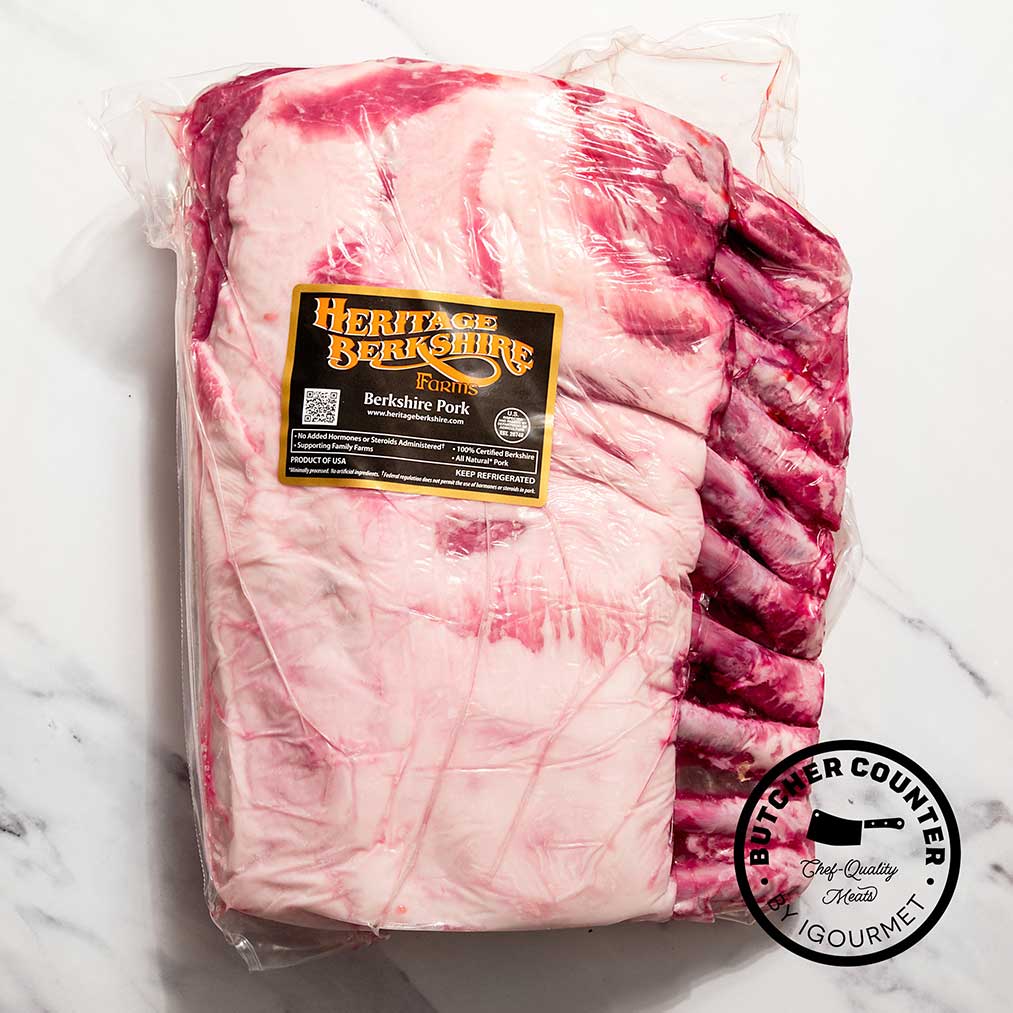 igourmet - Berkshire Pork 10-Bone Tomahawk Rack