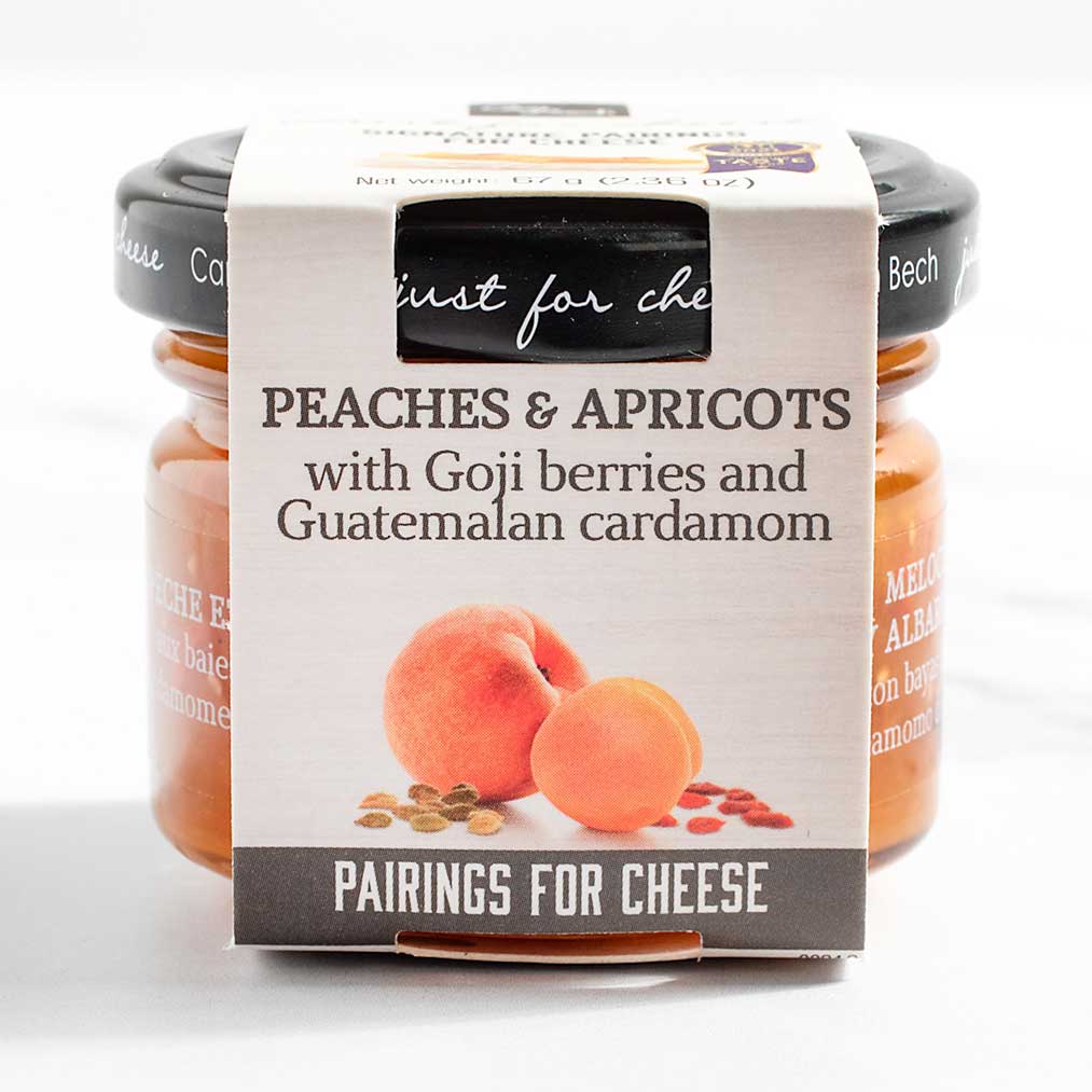 igourmet - Peaches & Apricot Jam with Goji Berries & Cardamom