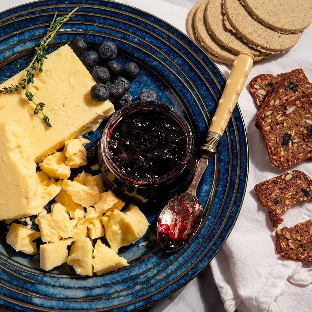 igourmet - French Blueberry & Wild Thyme Spread for Cheddar Cheeses