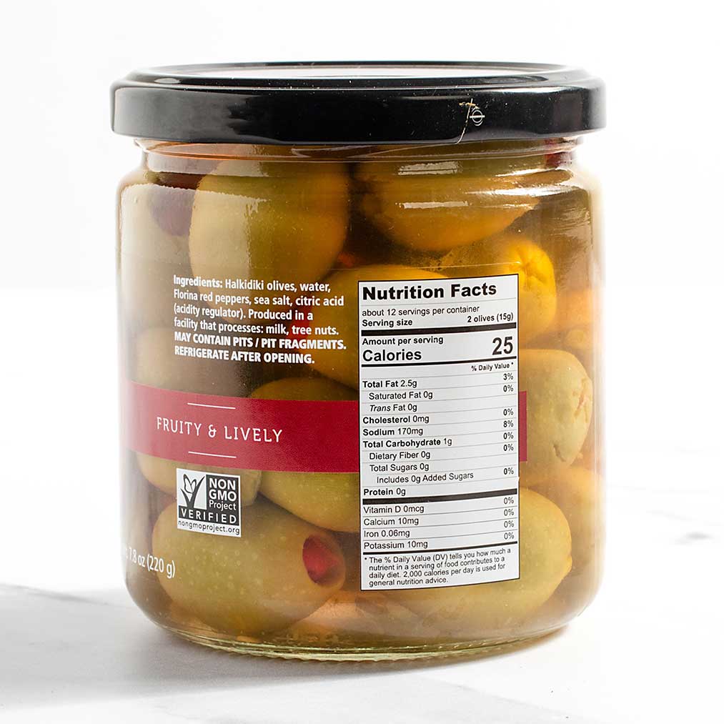 igourmet - Sweet Pepper Stuffed Greek Olives