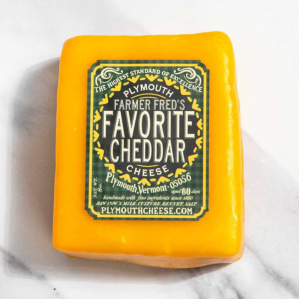 igourmet - Farmer Fred's Favorite Vermont Cheddar Cheese
