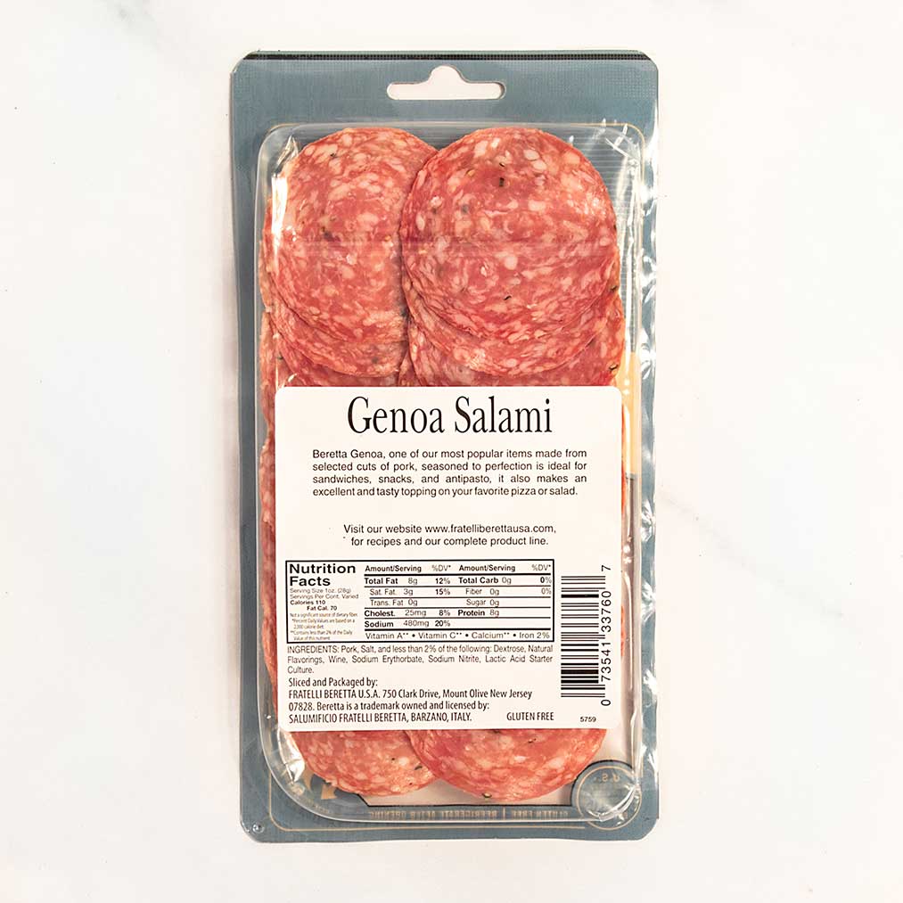 igourmet - Genoa Salami - Sliced