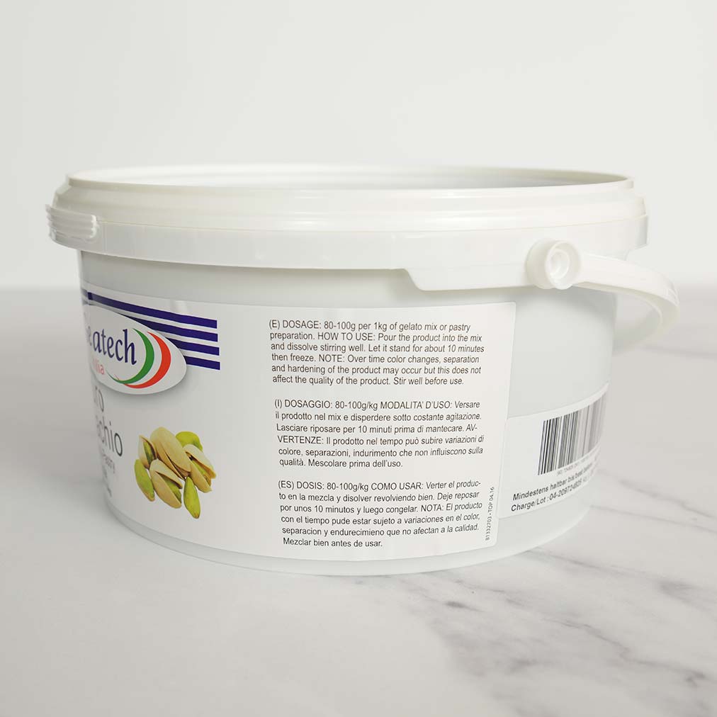 Gelatech Pure Pistachio Paste – Roasted Kernan Pistachios | iGourmet
