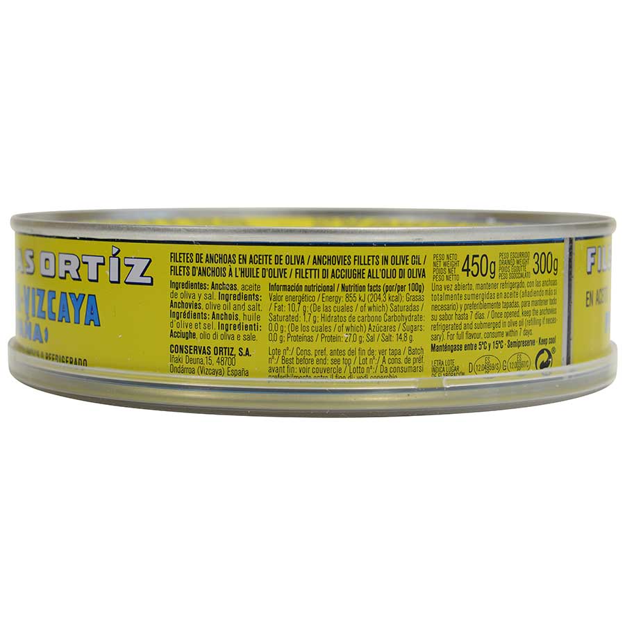 Ortiz Spanish Anchovy Filets in Olive Oil – Savory, Sustainable ...