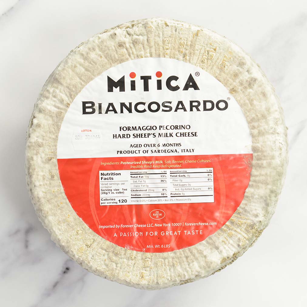 Mitica Bianco Sardo Cheese 1/2 lb | iGourmet