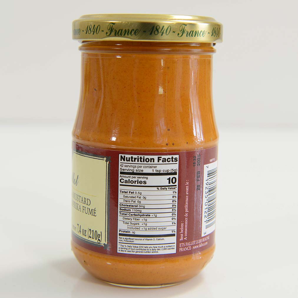 Edmond Fallot Dijon Mustard with Honey & Smoked Paprika — Bold French ...