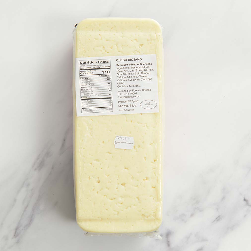 Riojana Deli Cheese – Mild, Buttery Spanish Blend from Los Cameros ...