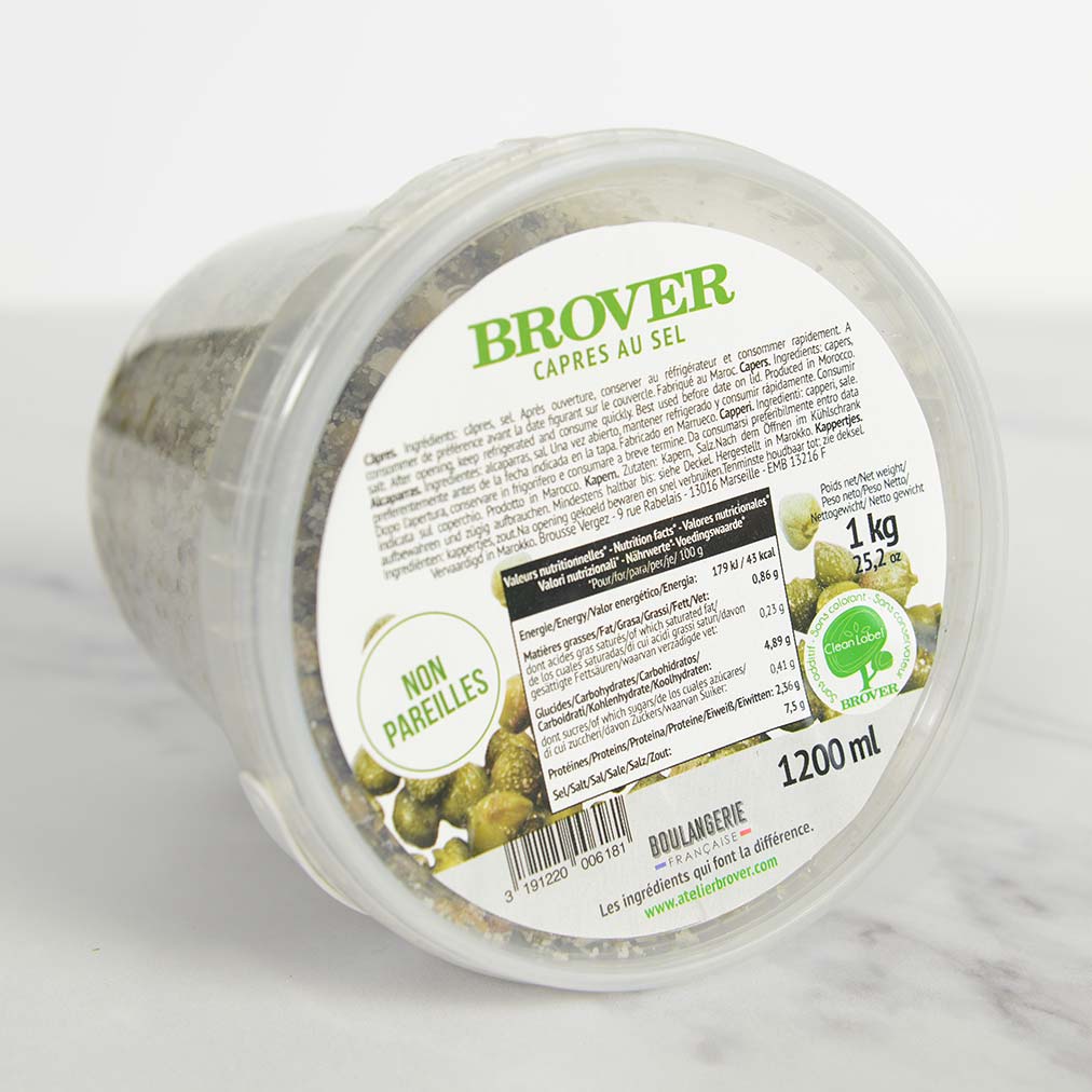 Brover Capers in Salt – Traditional Mediterranean Style | iGourmet