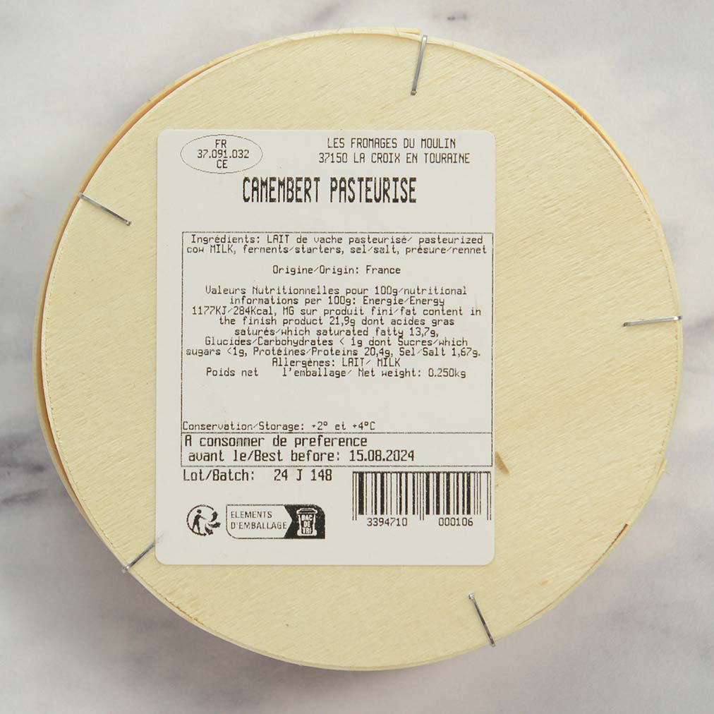 Rodolphe Le Meunier Camembert – Decadent French AOC Cheese | iGourmet