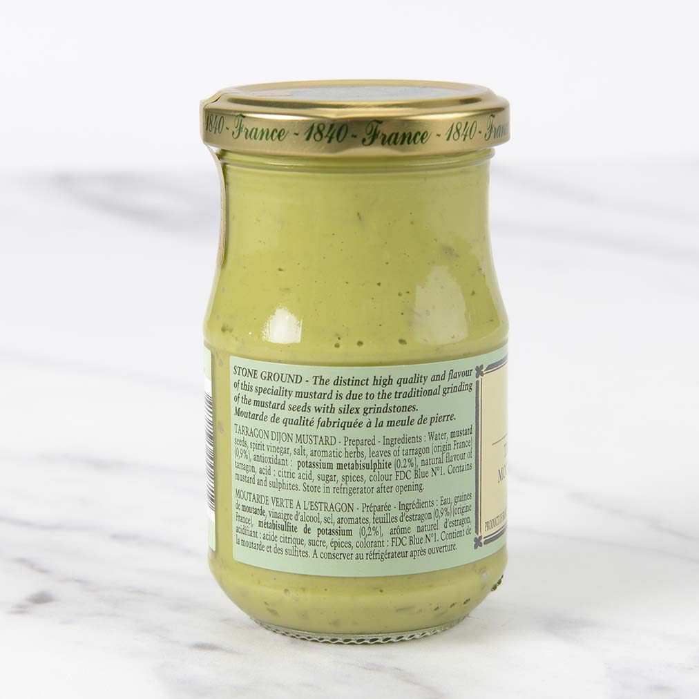 Edmond Fallot Dijon Mustard with Tarragon – French Gourmet Mustard ...