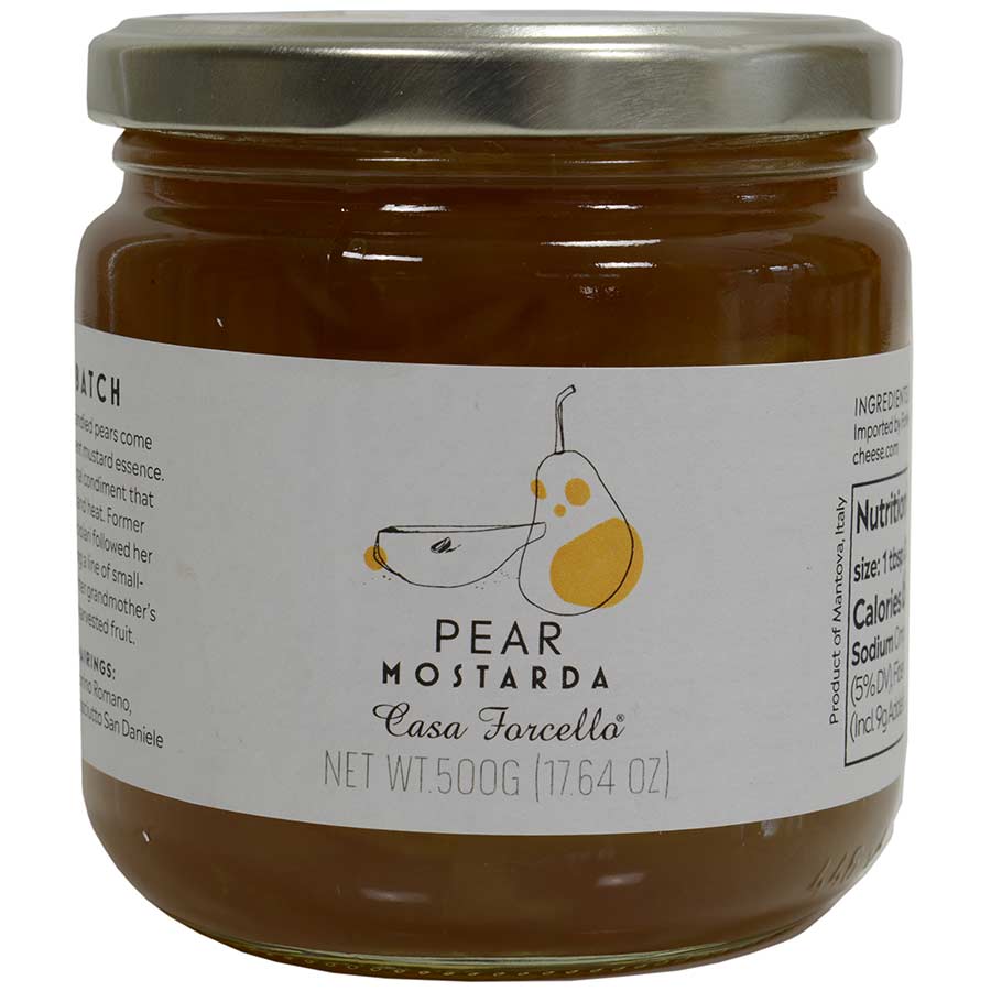 Casa Forcello Pear Mostarda – Sweet, Spicy & Traditionally Made in ...