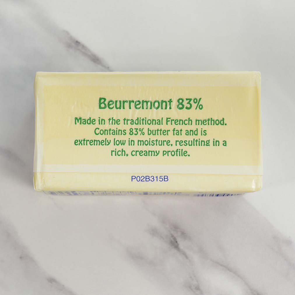 Beurremont Unsalted Butter 83% | iGourmet