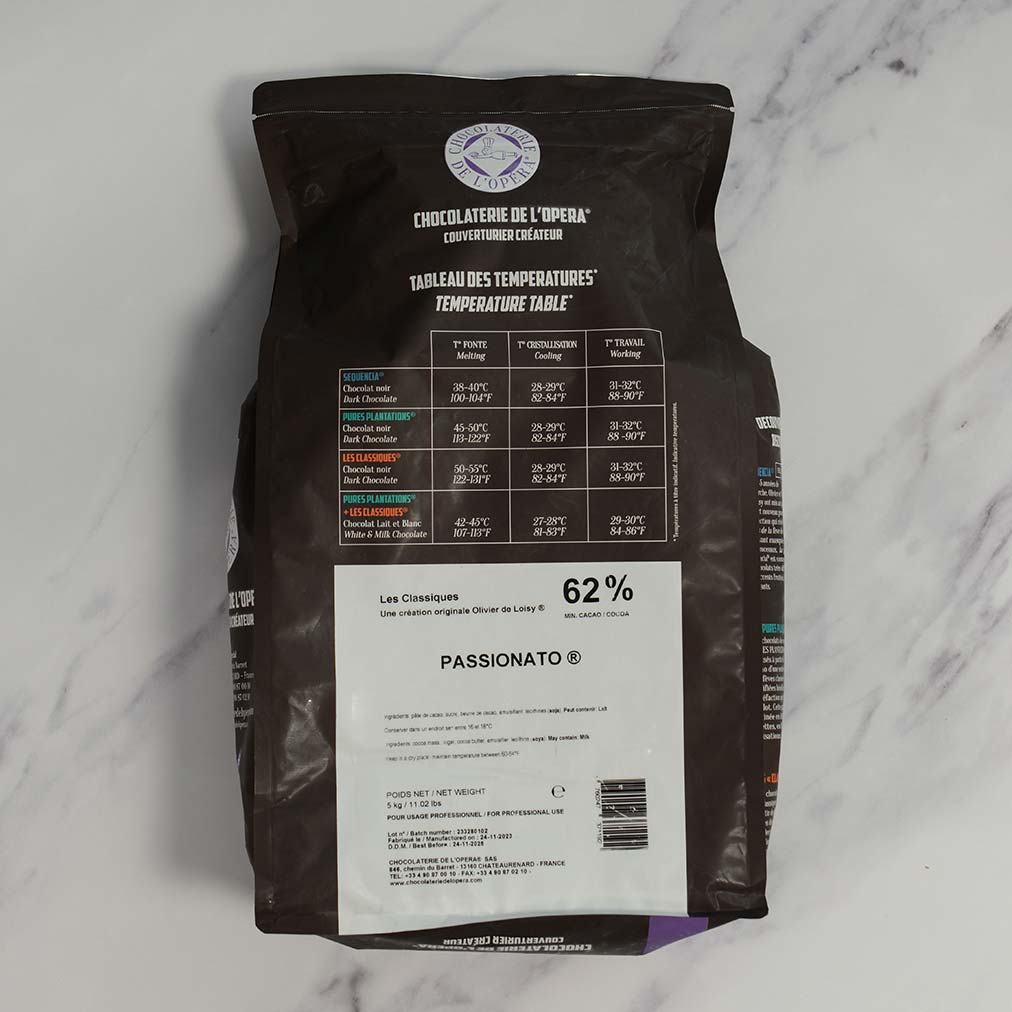 Chocolaterie De L'Opera Passionato Dark Chocolate – Deep Cocoa & Fruit ...