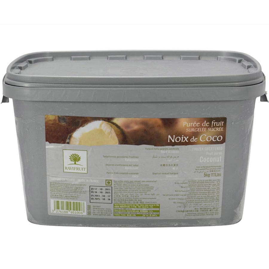 Coconut Purée by Ravifruit | Premium Frozen Fruit Purée | iGourmet