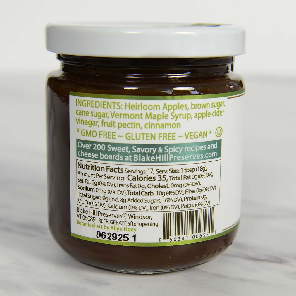 igourmet - Heirloom Apple Jam with Maple Syrup
