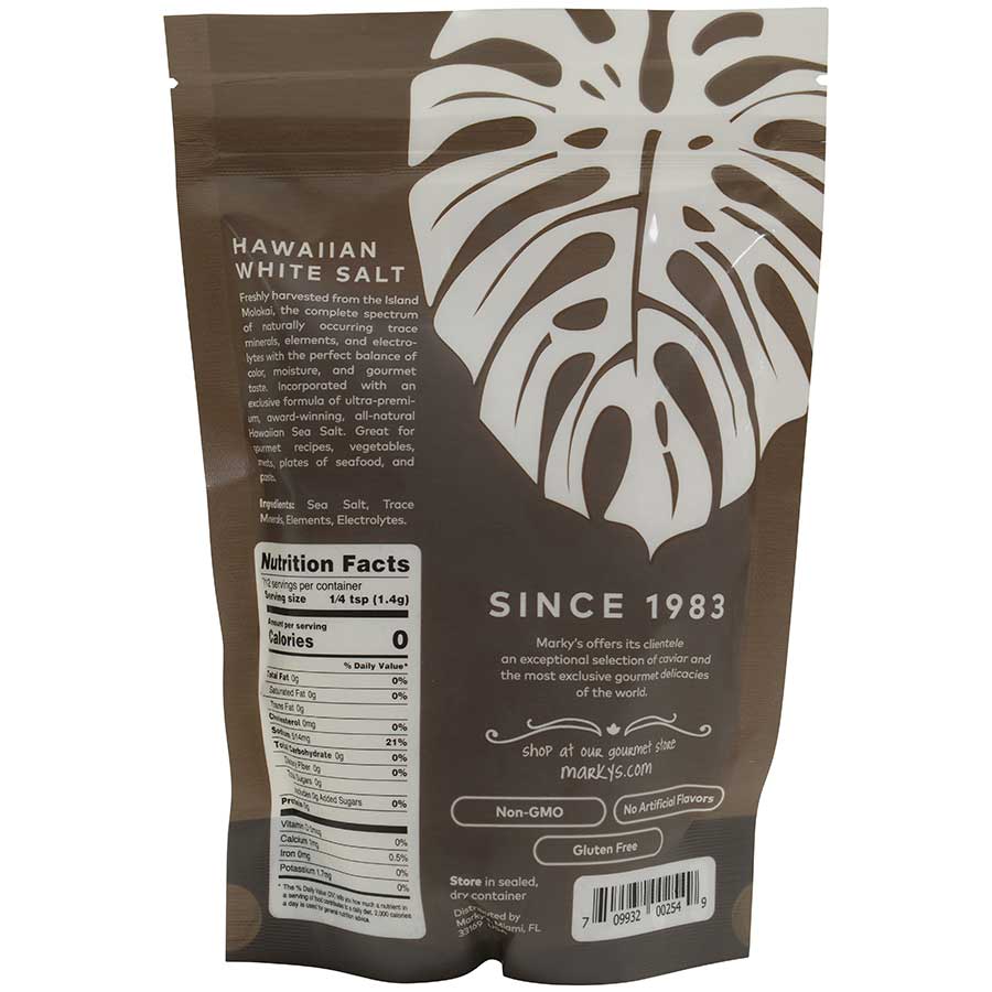 Hawaiian White Silver Sea Salt – Coarse | iGourmet