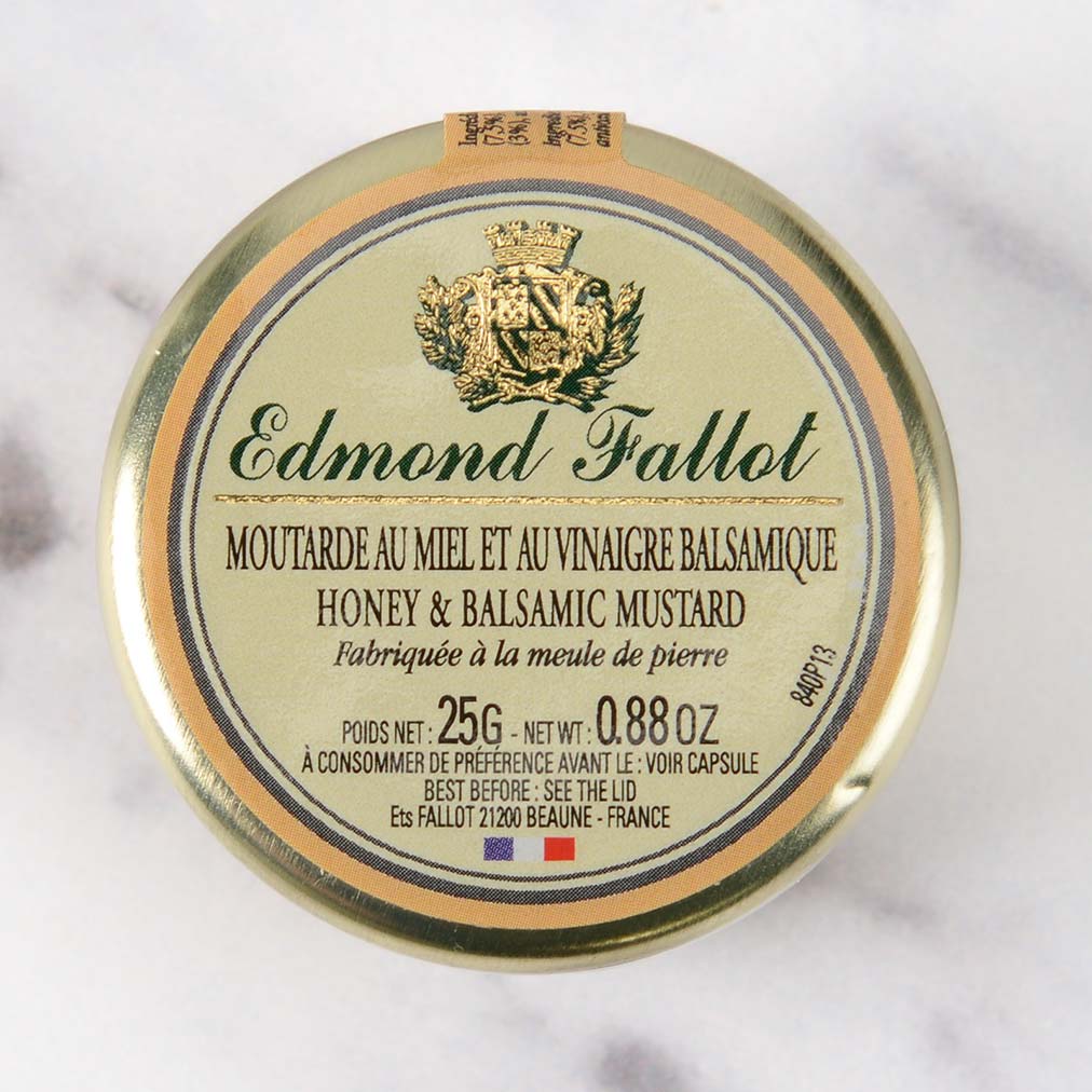 Edmond Fallot Dijon Mustard with Honey & Balsamic Vinegar – French ...