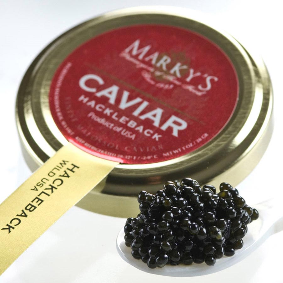 Marky’s American Hackleback Caviar | Classic U.S. Sturgeon Roe
