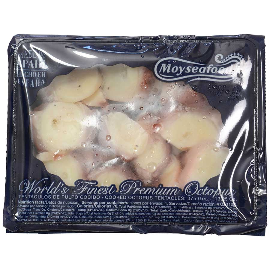 Moy Seafood Cooked Octopus Tentacles Sliced | iGourmet