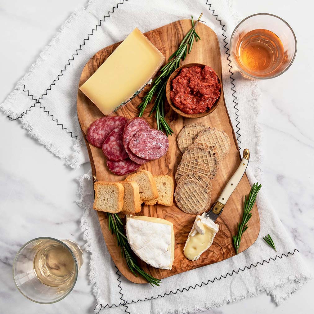 iGourmet A Little Bit of France Gift Box | French Cheese & Charcuterie